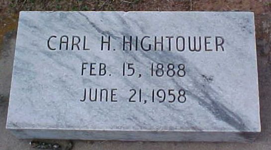Hightower Family Graves, Red Level Cemetery, Wilkinson County, GA